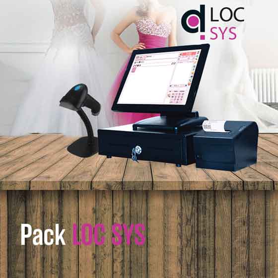 Pack LOC SYS | Caisse tactile Tunisie - ASM