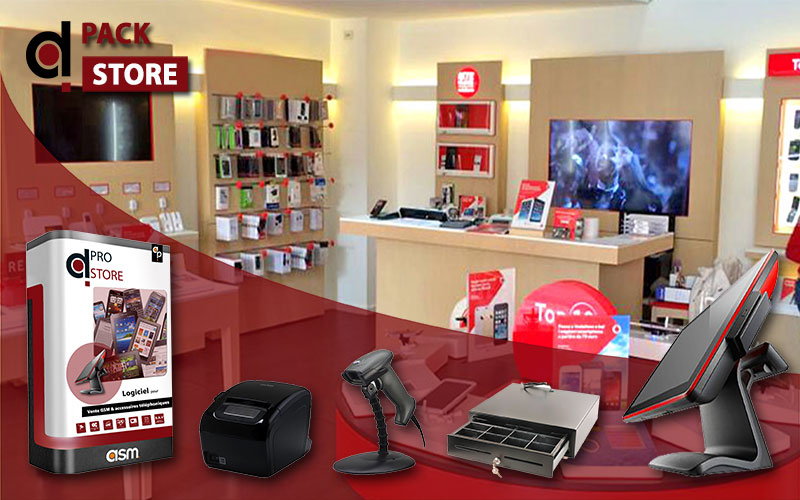 Pack STORE | ASM - Caisse tactile en Tunisie