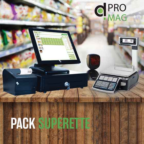Pack Superette Caisse Tactile Tunisie Asm